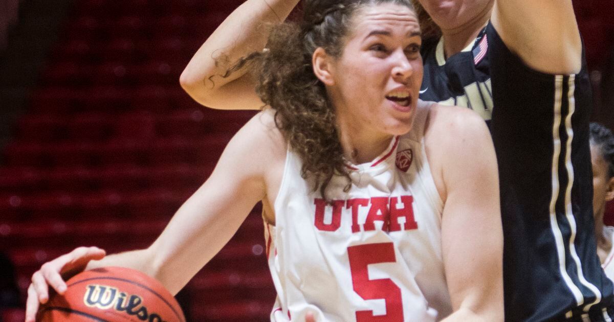 Former volleyball player Megan Huff is a force as Utah tops Purdue