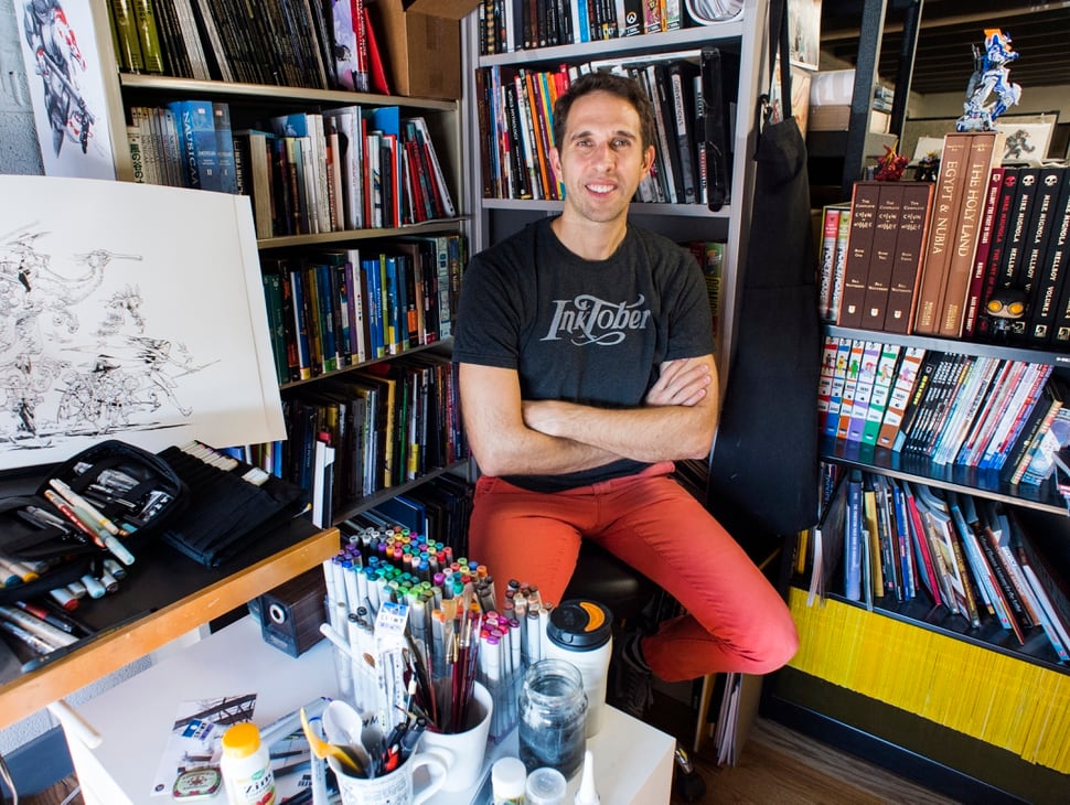 A Provo artist started Inktober to practice his skills. Now it’s an ...