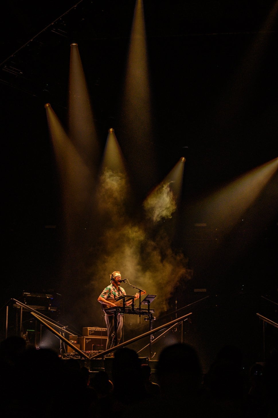 Bon Iver introduced his Maverik Center audience to a new album and ...