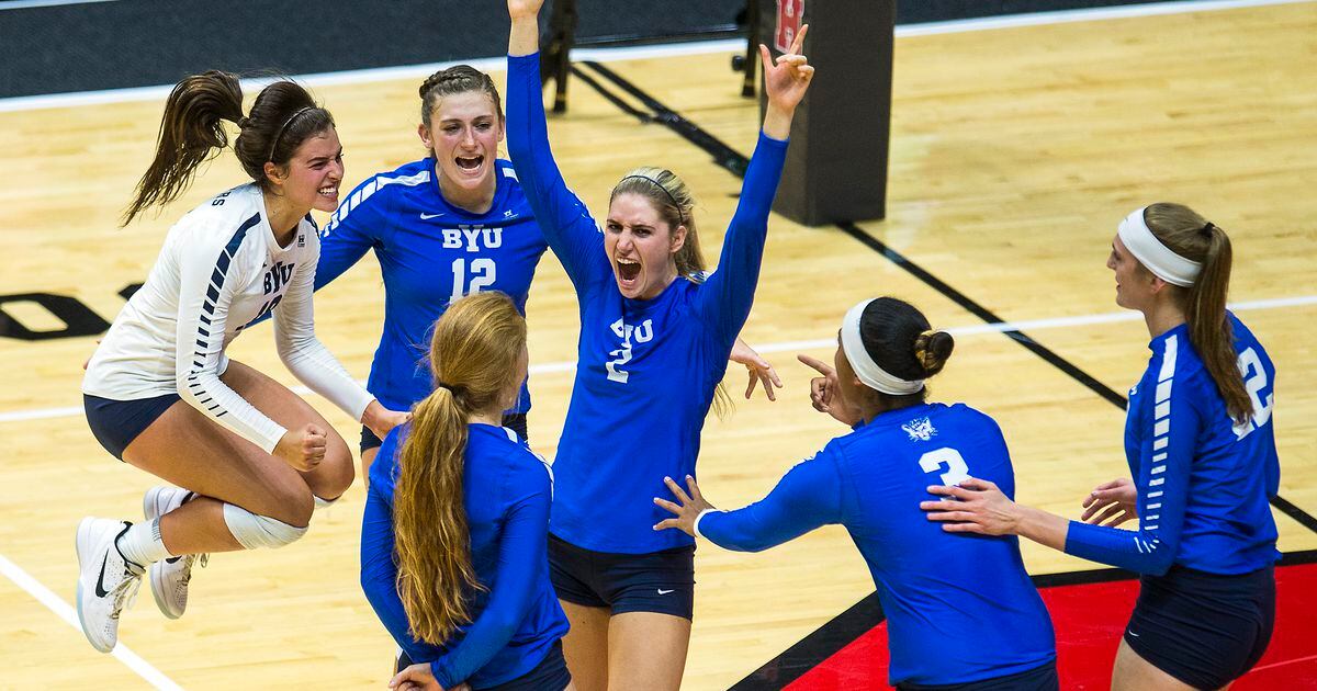 BYU opens NCAA women’s volleyball tourney against American with sights ...