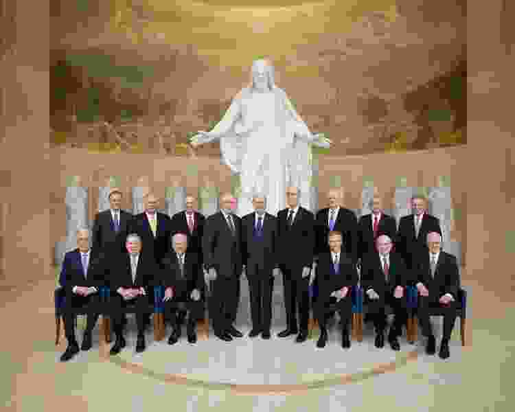 Photo captures history — all 15 top Latter-day Saint leaders in Rome ...