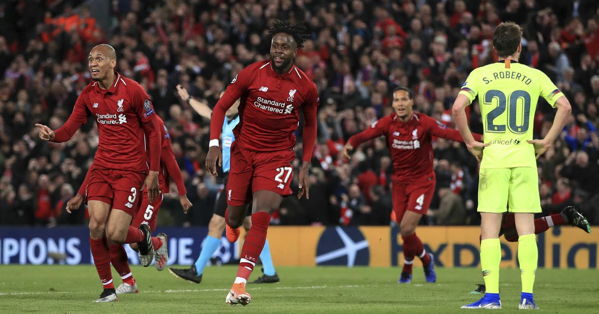 Liverpool stuns Barcelona 4-0 to reach Champions League final