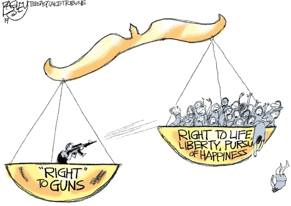 Bagley Cartoon: Scales of Injustice - The Salt Lake Tribune