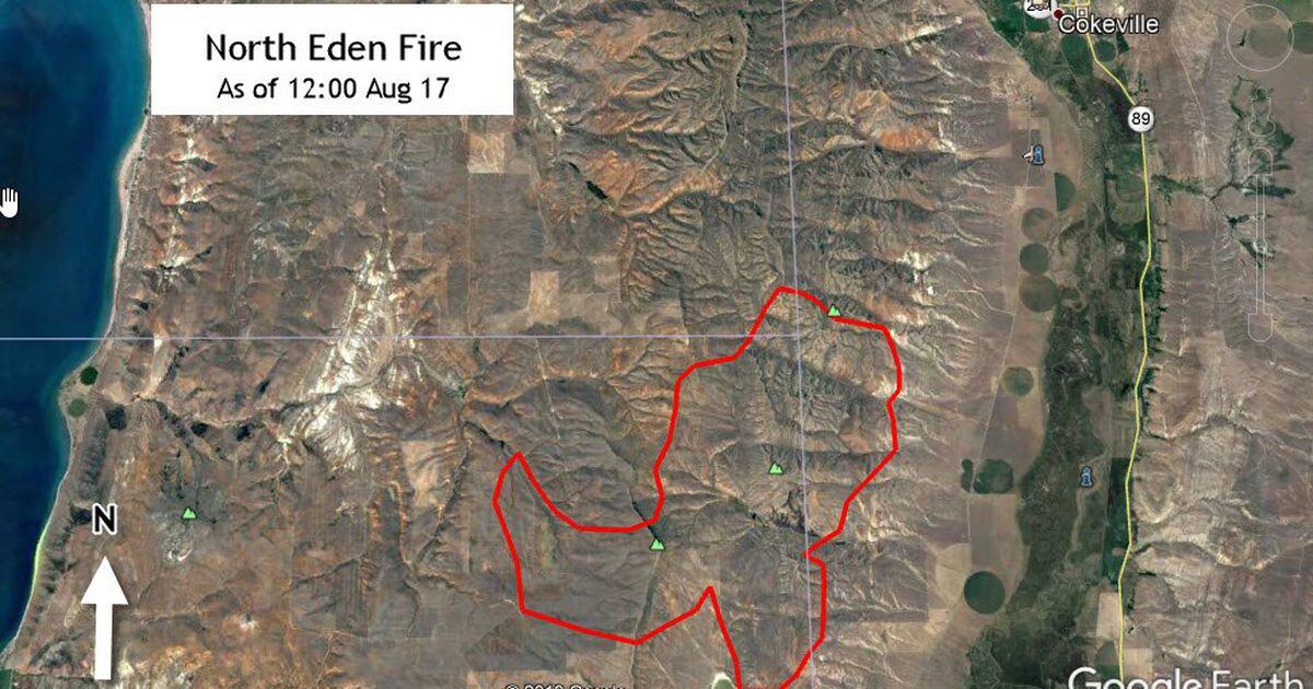 Firefighters escape Utah wildfire that destroyed stalled fire engines