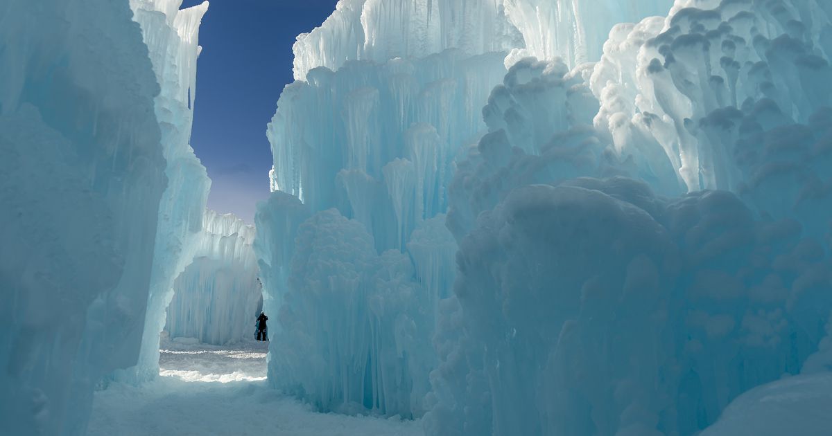 Ice Castles, Utah’s frozen walk-through art installation, returns for a ...
