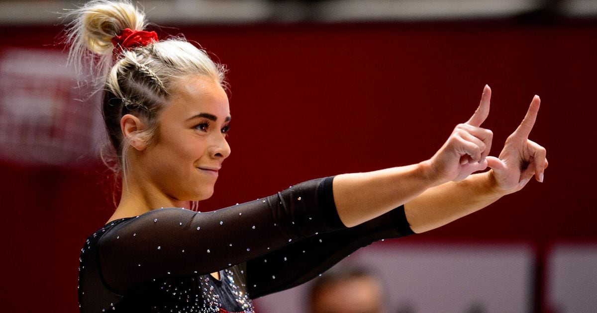 Utah gymnastics team earns season highs on all events to easily defeat ...