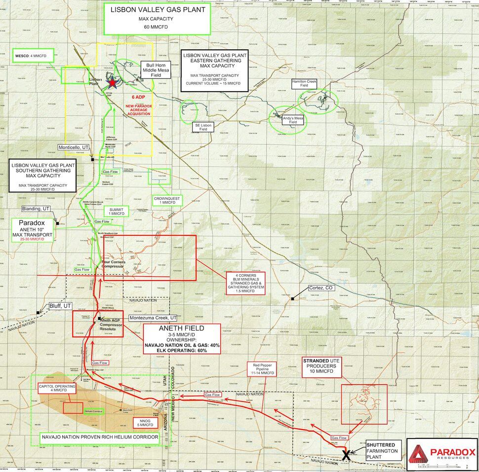 A natural gas plant near Moab could help curb flaring on the Navajo ...