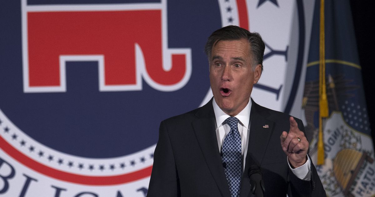 Mitt Romney outlines policies to cap his first day of campaigning for ...