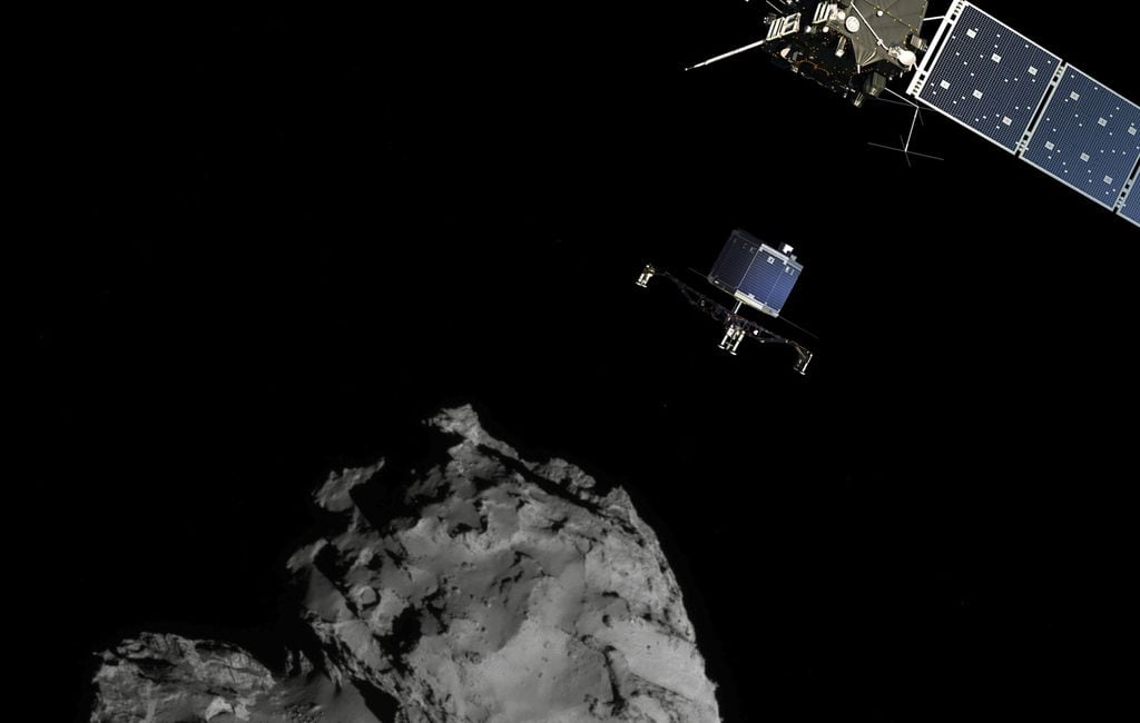Journey Space Probe Rosetta