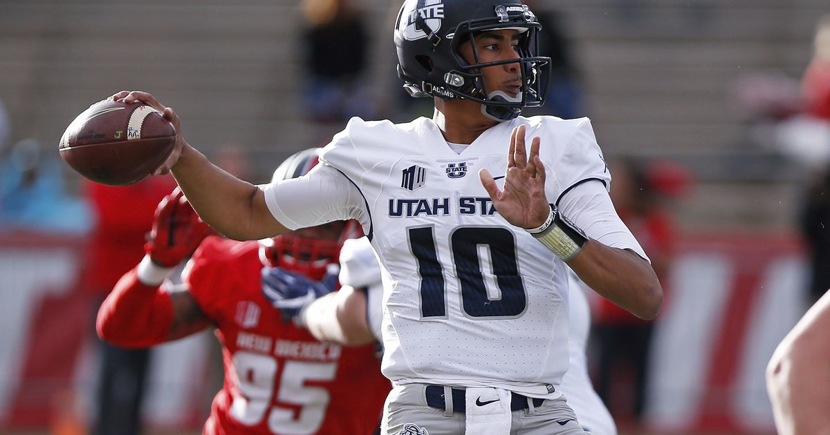 Monson: Utah State’s Jordan Love, a father’s son, is living the dream ...