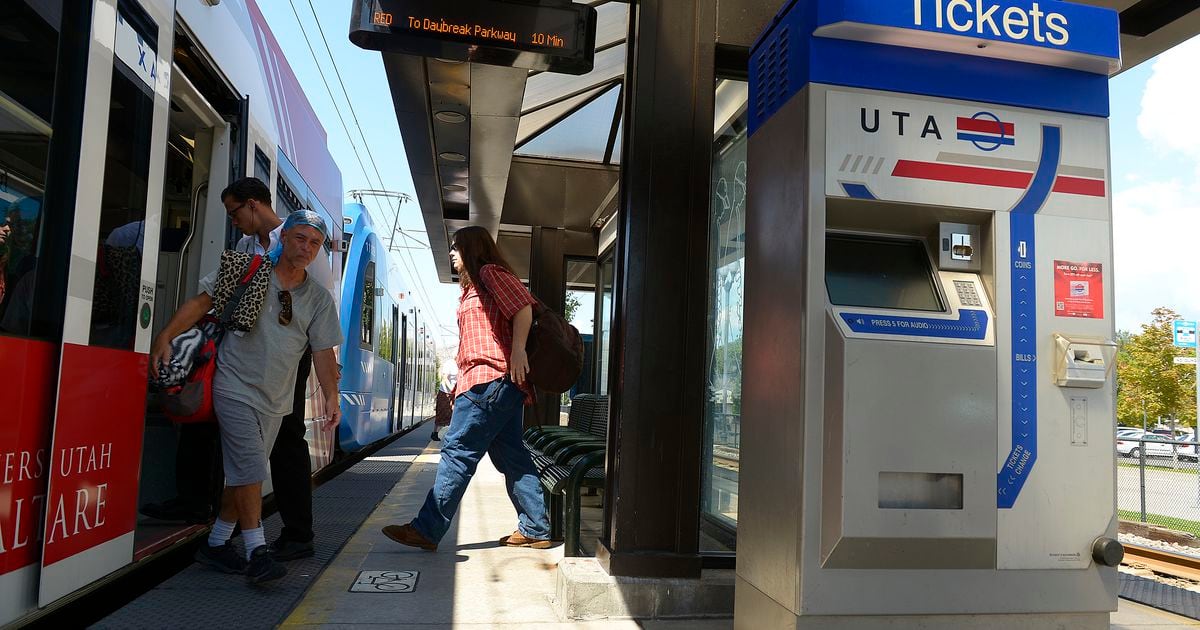 1 of every 3 UTA riders is a university student using a school-provided ...