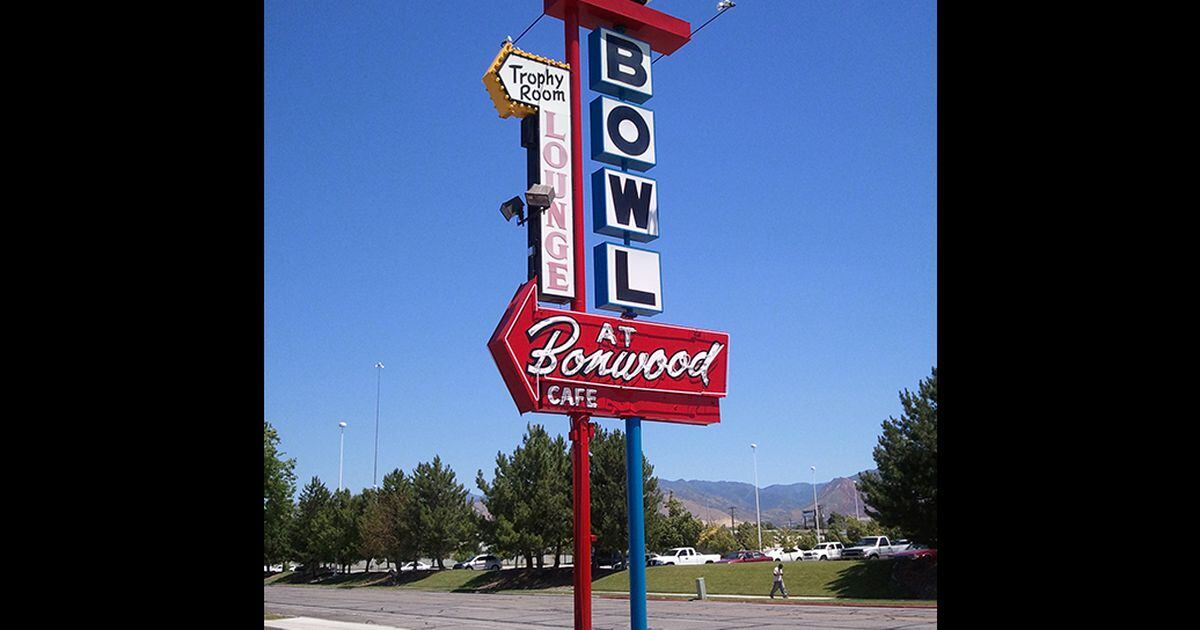 Iconic bowling sign in South Salt Lake — which was damaged in an ...
