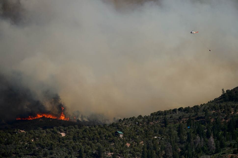 Fruitland ordered to evacuate as Dollar Ridge wildfire spreads in ...