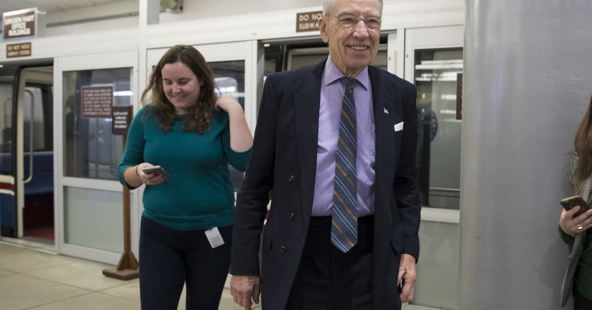Alyssa Rosenberg: Chuck Grassley just made the case for class war