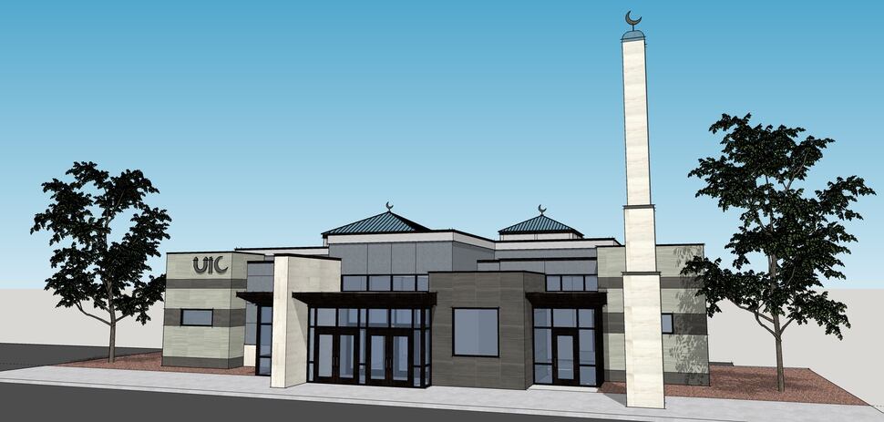 Utah’s largest mosque is taking shape, complete with ‘female friendly ...