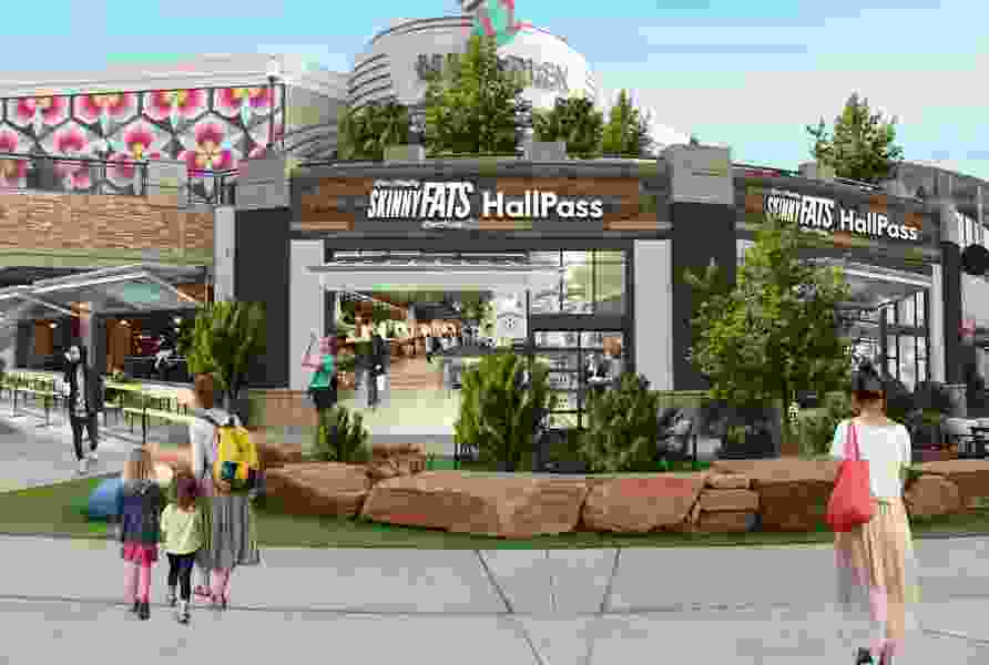 Trendy new food hall with 8 to 10 eateries — including a beer and wine ...