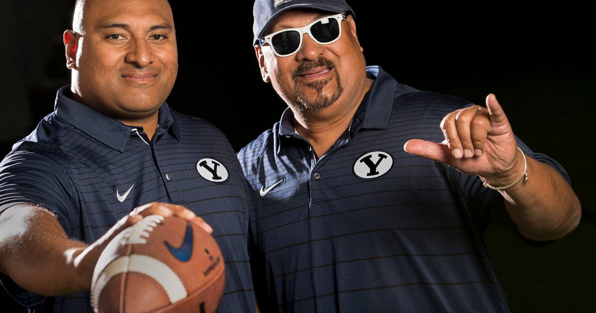 BYU football: Unbreakable bond with his father has shaped Kalani Sitake ...