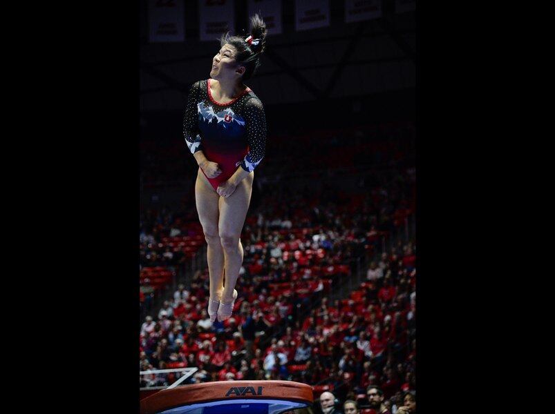 'She is an invaluable competitor for us’: Talented Utah gymnast Cristal ...
