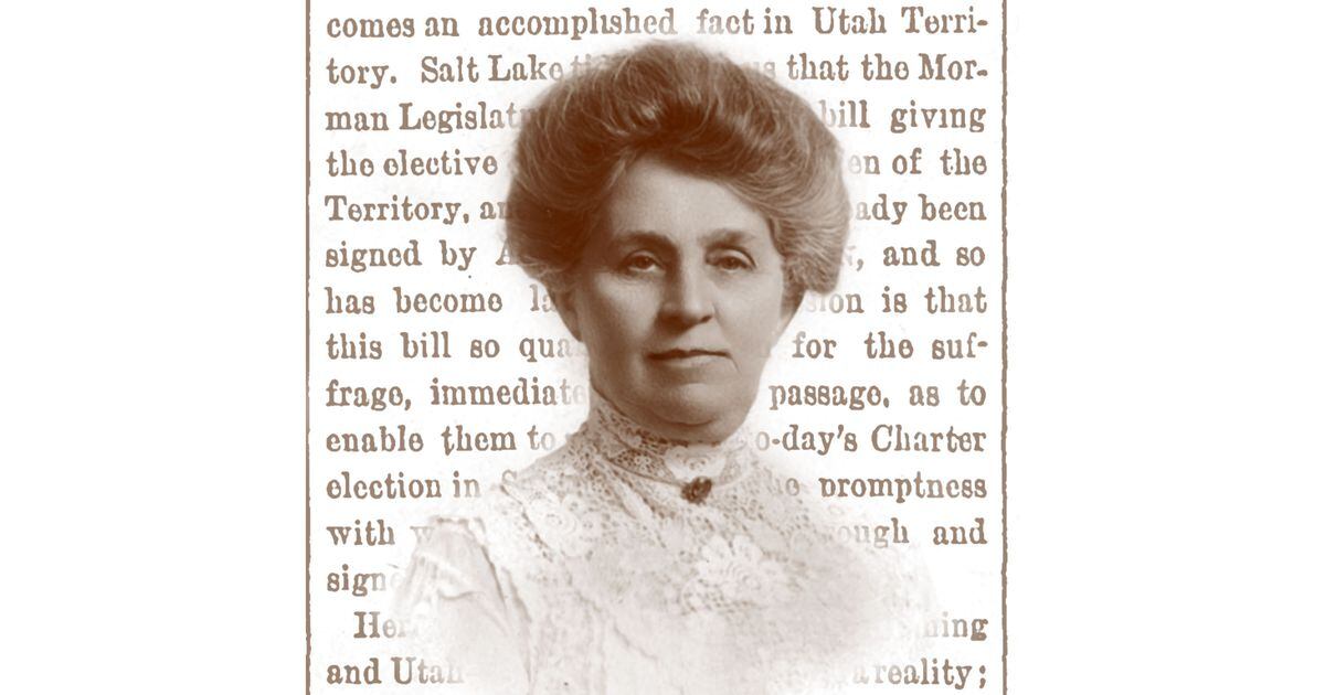 First vote by Utah woman under equal suffrage law 150 years ago wasn’t ...