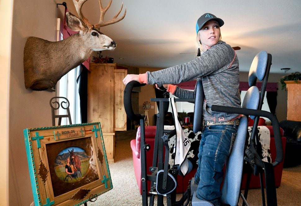 Utah woman — the only paralyzed barrel racer in the U.S. — stars as a ...