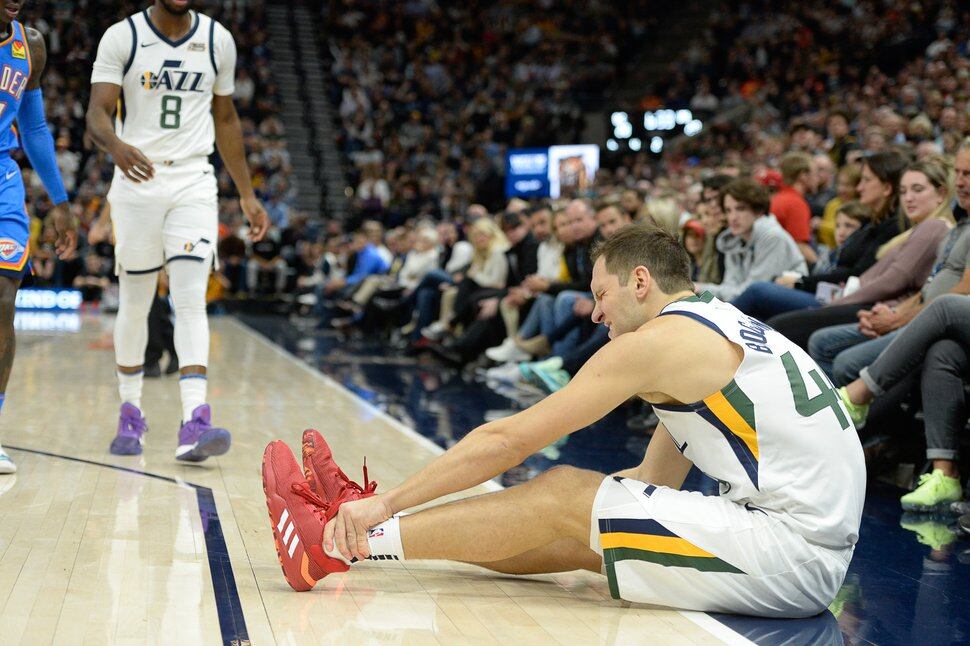 Bojan Bogdanovic shakes off preseason woes, ankle injury to spark Jazz ...