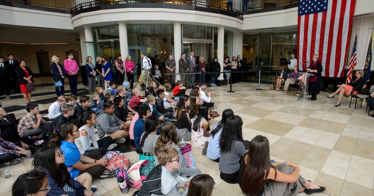 Utah students celebrate Constitution Day: Star-shaped cookies, American ...