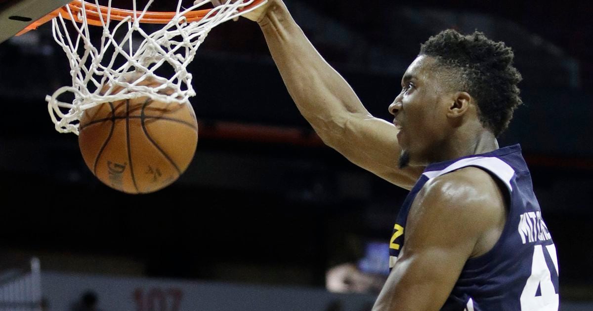 Jazz rookie Donovan Mitchell gets All-Star slam dunk invitation, will ...