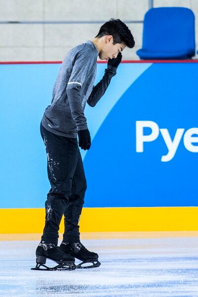 Nathan Chen cruises through second practice at Pyeongchang Olympics ...