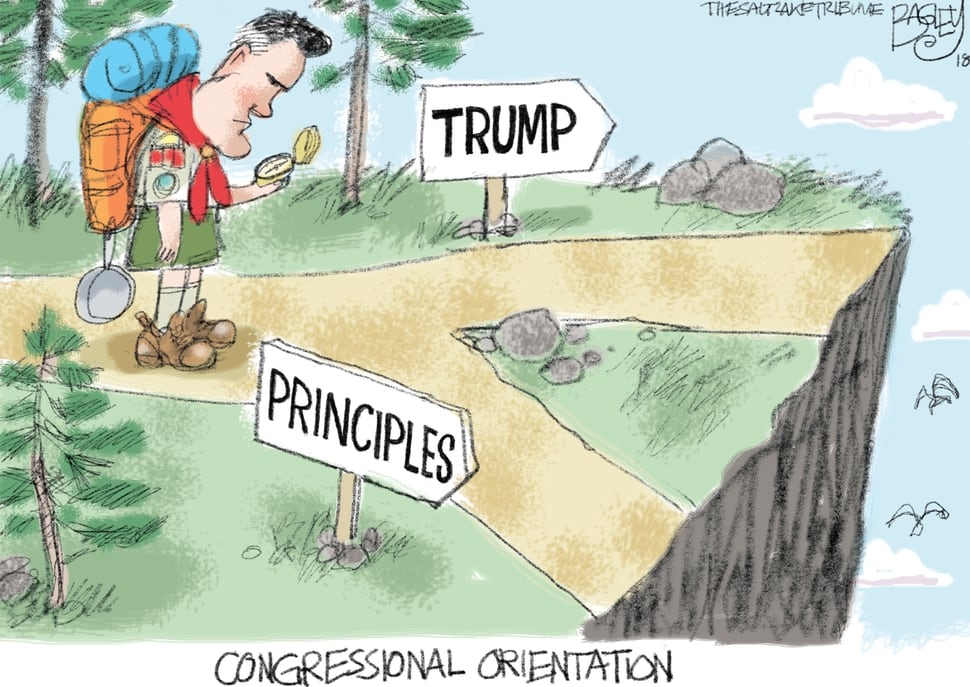 Bagley Cartoon: LDS Buyer Beware - The Salt Lake Tribune