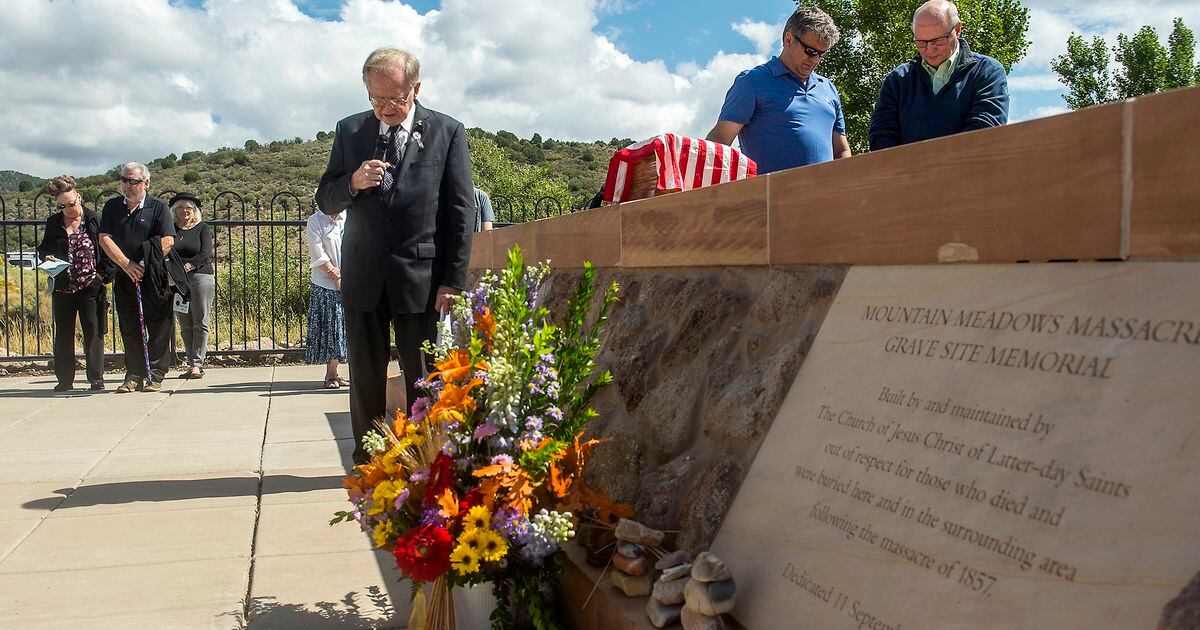 Skull of unknown Mountain Meadows Massacre child victim buried as ...