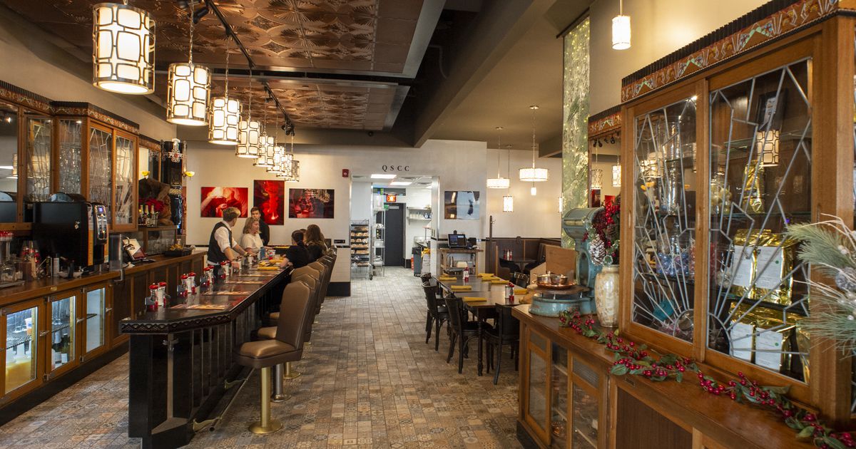 Restored booths and other antiques from Salt Lake City’s Lamb’s Grill ...