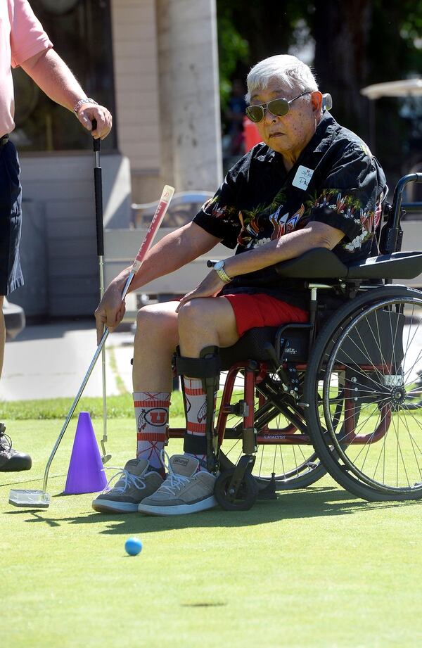 Utah golf pros give stroke survivors a swing at a second chance - The ...