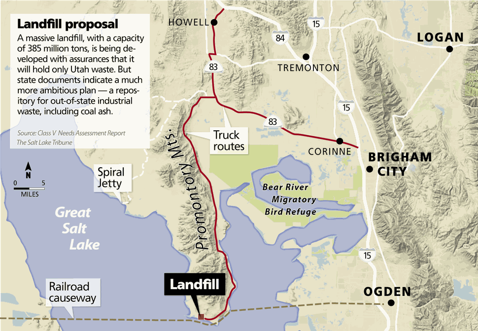Salt River Lakes Map