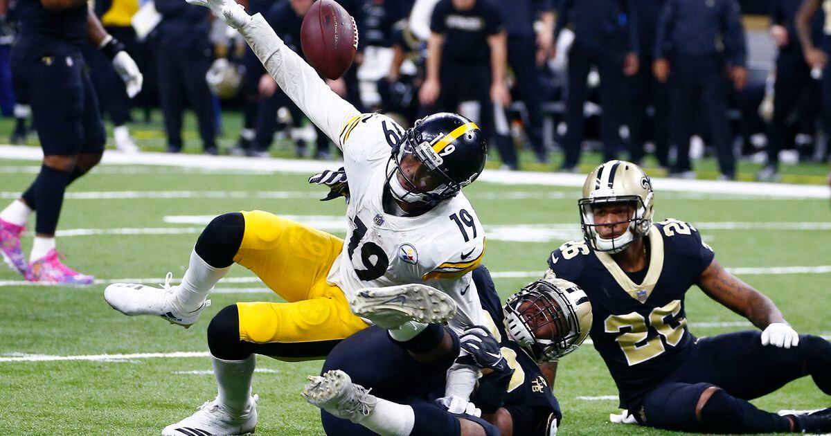 NFL roundup: Saints narrowly upend Steelers and take top NFC seed
