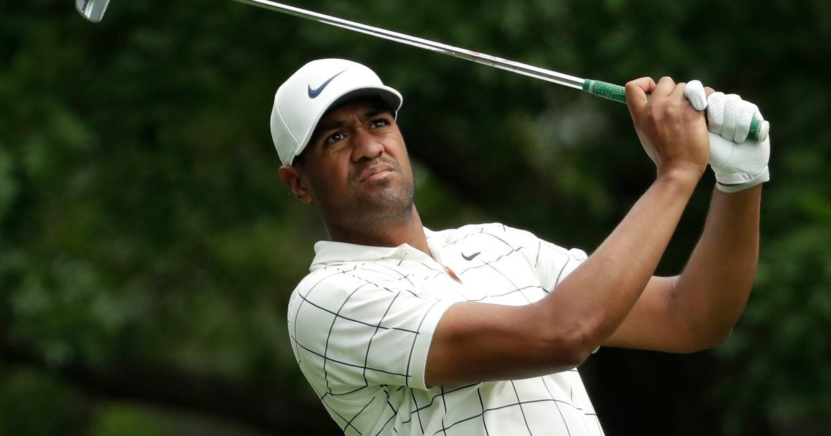 Utah’s Tony Finau shoots a sizzling 64, is tied with Tiger Woods and ...