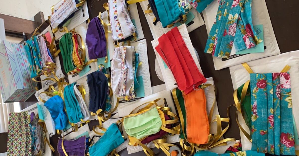 Pageant winner steps up to help her tribe and winds up shipping masks ...