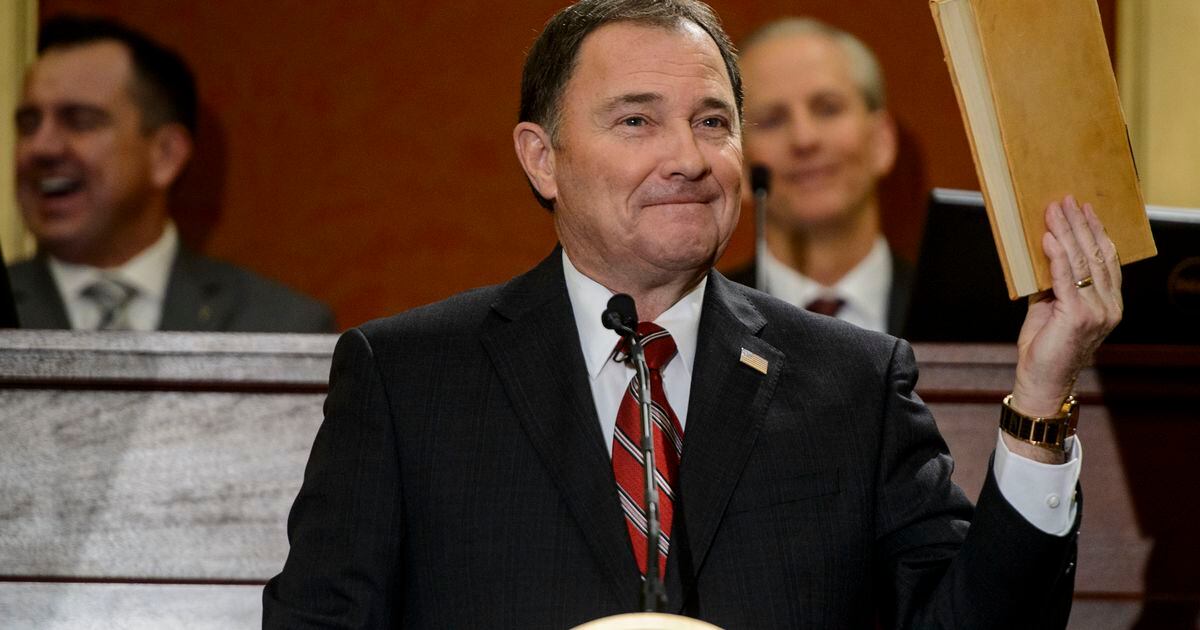 No new initiatives, instead Utah Gov. Gary Herbert uses State of State ...