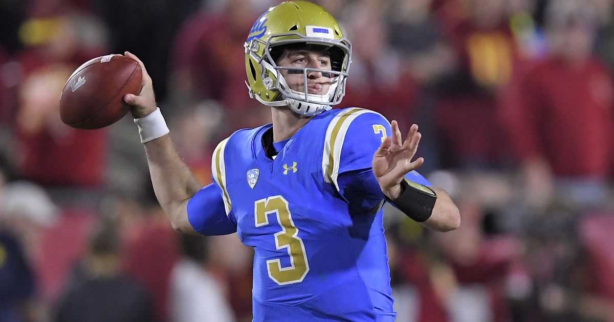UCLA star QB Josh Rosen, to no one’s surprise, enters NFL draft