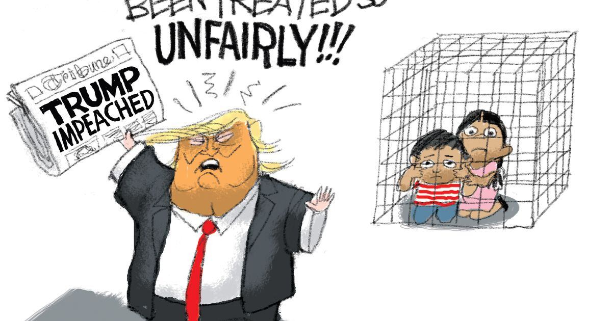 Bagley Cartoon: Impeachment Pout - The Salt Lake Tribune