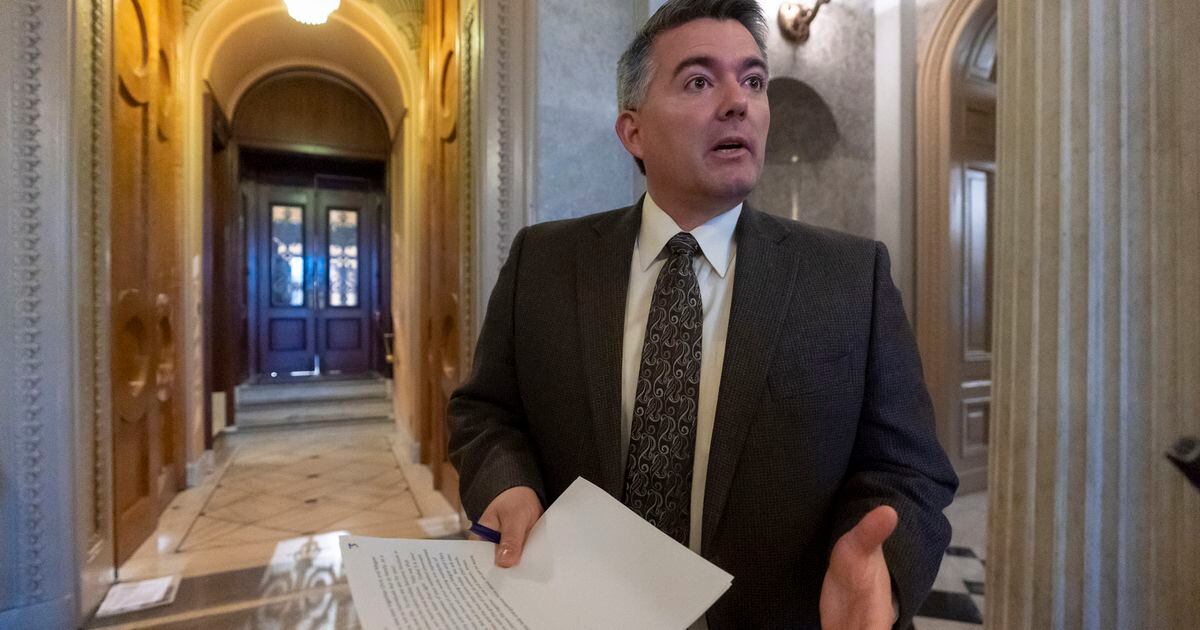 David Leonhardt: Sen. Cory Gardner, R-Invisible