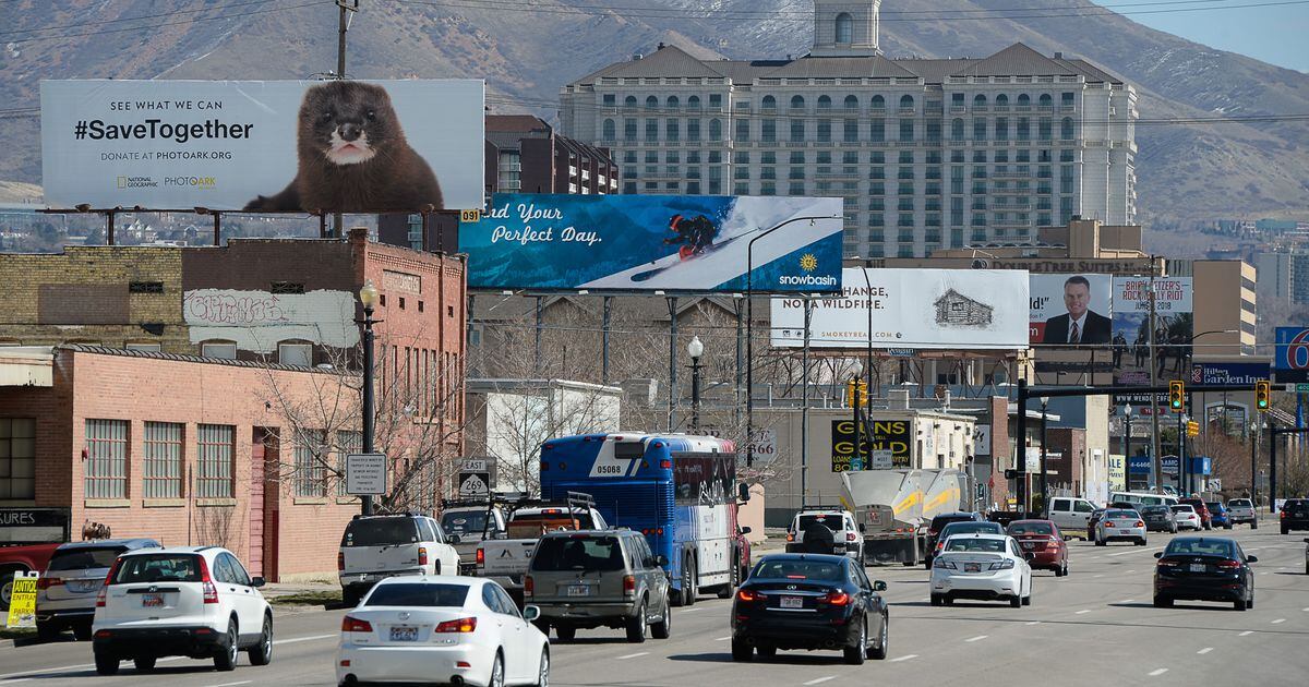 Billboard fight bubbles to the surface in Salt Lake City mayoral race