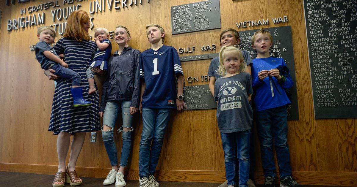 Maj. Brent Taylor’s life and legacy honored during ceremony at BYU
