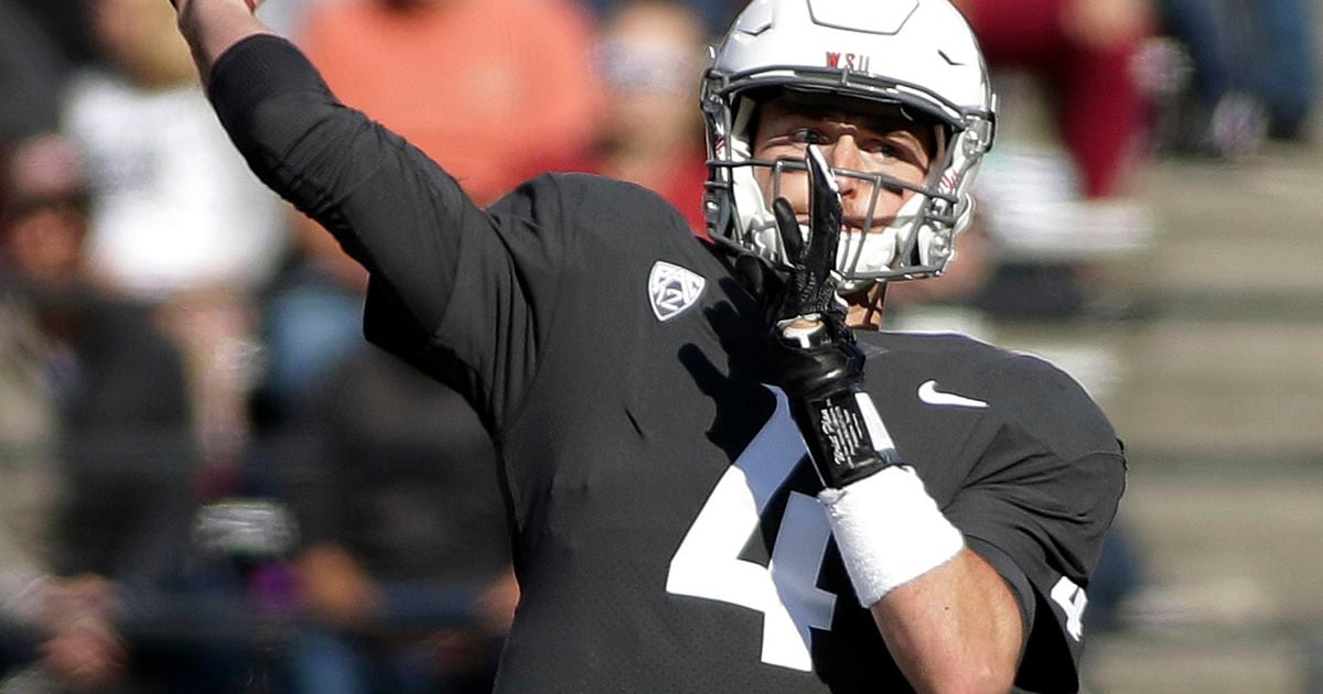 Logan High grad Luke Falk throws for five TDs as No. 18 Washington State beats Nevada 45-7