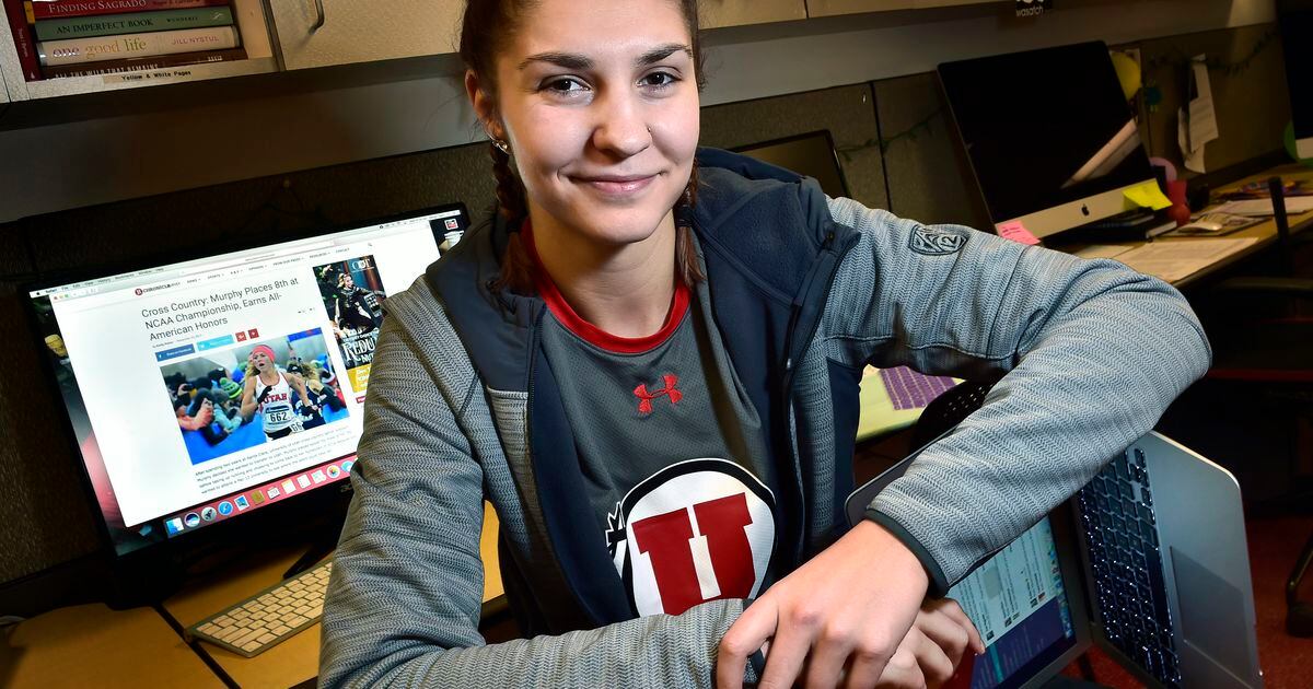 Utah's record-breaking center Emily Potter leads a double life — as a ...