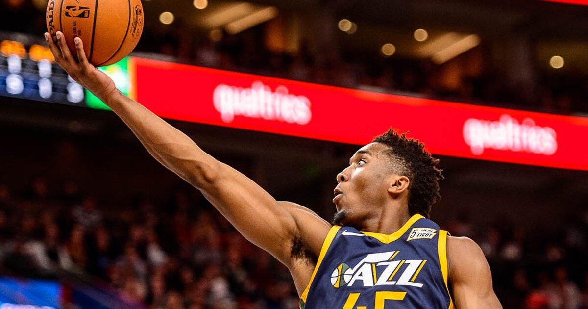 As Donovan Mitchell shines, Darrell Griffith roots on his fellow ...