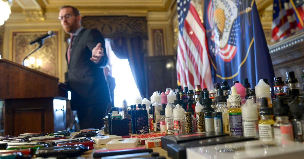 Utah Senate panel approves new taxes, restriction on vaping