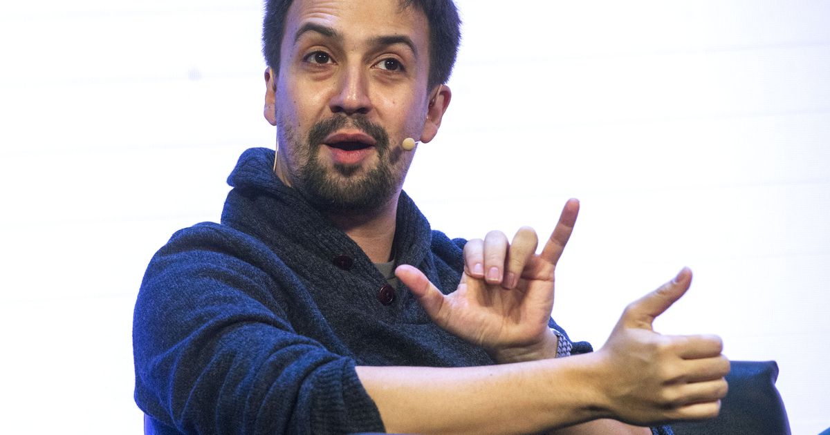 Lin-Manuel Miranda tells a Salt Lake City crowd about the creativity ...