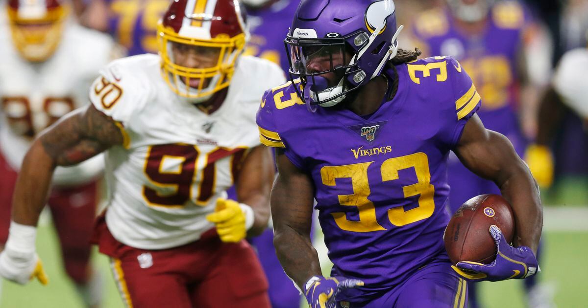 Cook, Vikings wear down Washington 19-9 for fourth straight win, as ...
