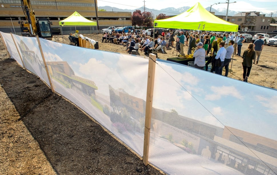 Construction starts on Utah’s first new homeless shelter — a resource ...