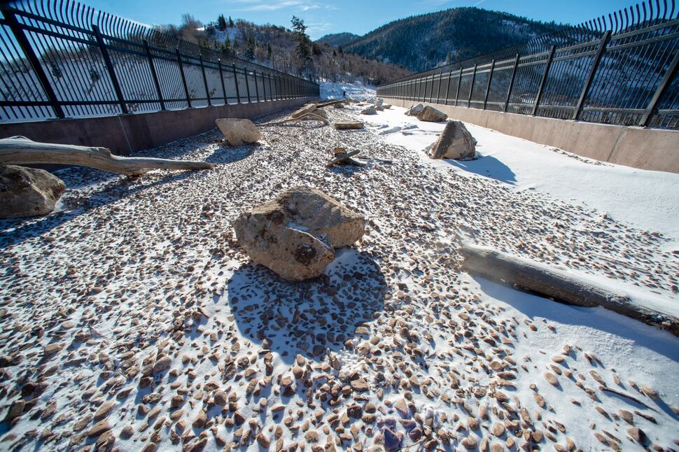 New overpass finished at Parleys summit — just for wildlife to cross I ...